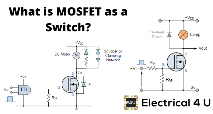 MOSFET作为开关|亚博ag安全有保障电气4U.